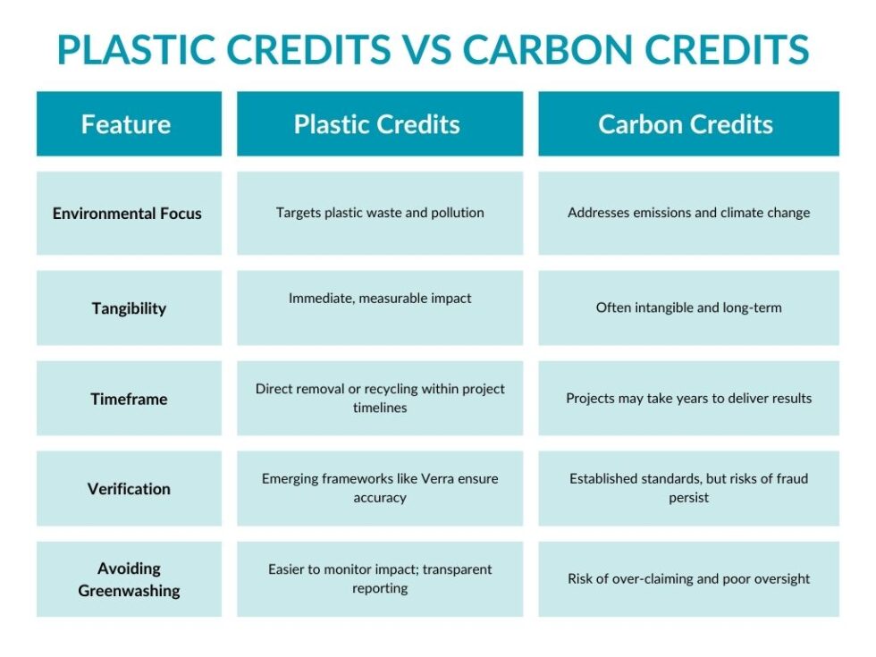 Plastic Credits vs Carbon Credits: A Clear Path to Environmental Impact ...